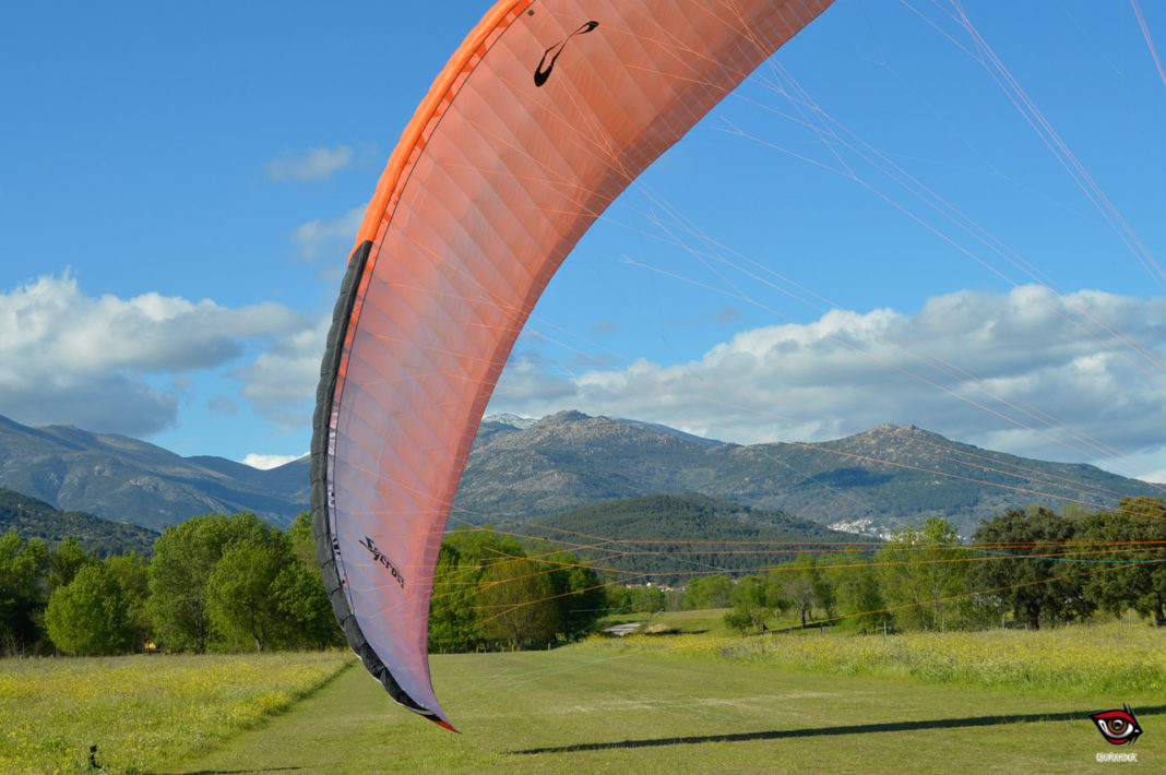 First contact with paraglider Sol Sycross One - ojovolador.com