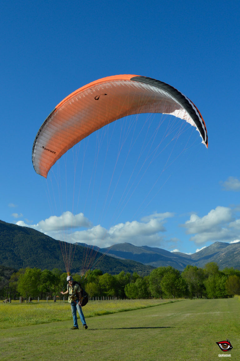 First contact with paraglider Sol Sycross One - ojovolador.com