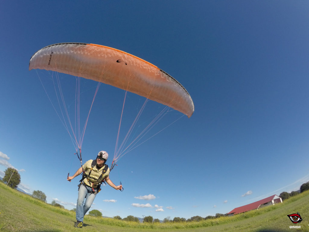 First contact with paraglider Sol Sycross One - ojovolador.com